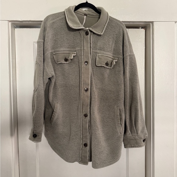 Free People | Jackets & Coats | Free Peoples Iconic Soft Shacket | Poshmark